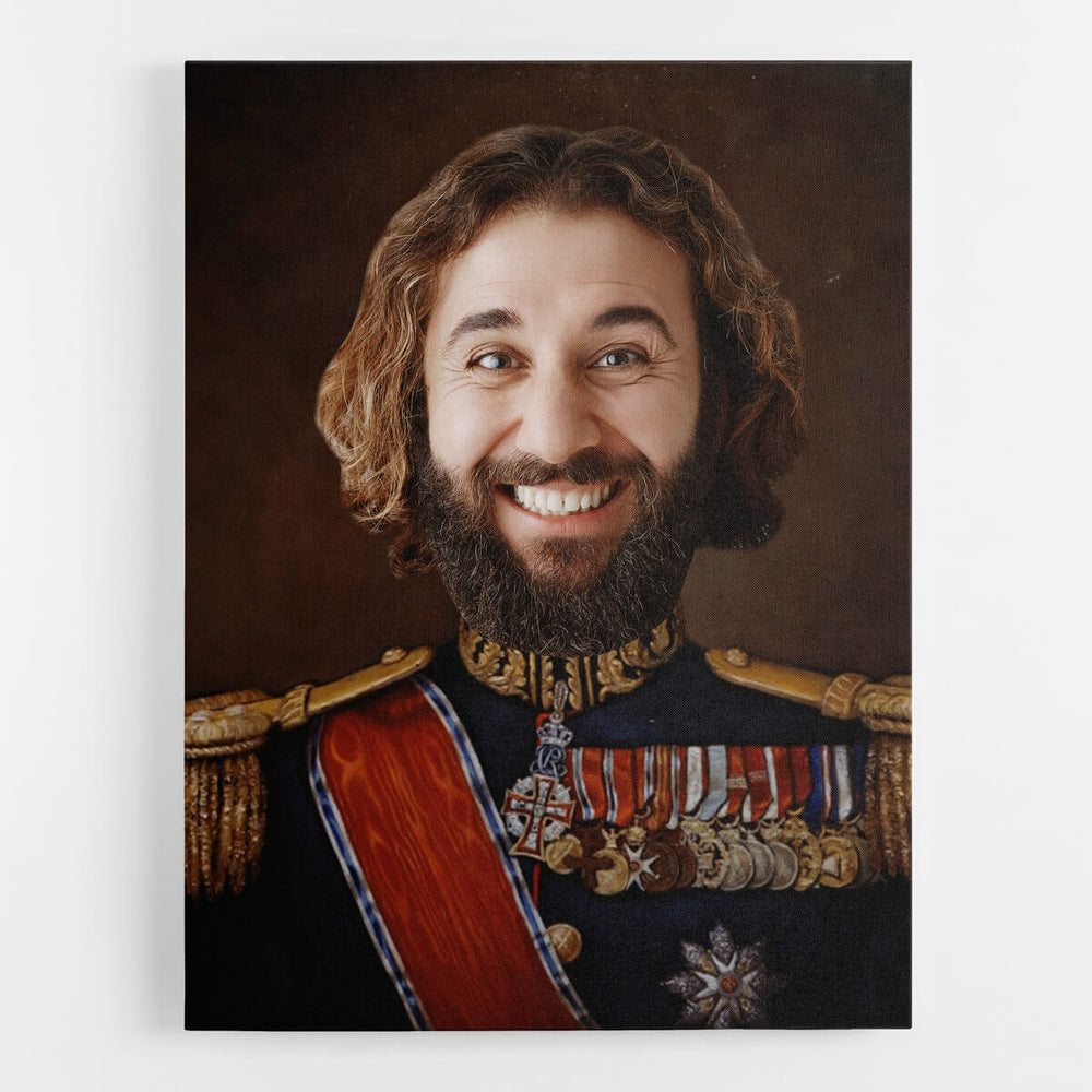 Male Portraits | Personalised Male Royalty Portraits