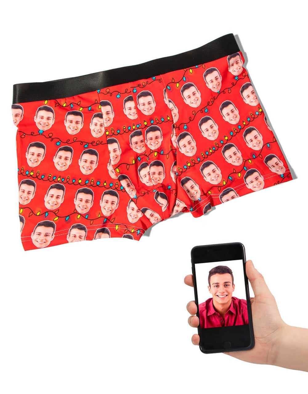 Christmas Lights Boxers - Custom Christmas Boxers