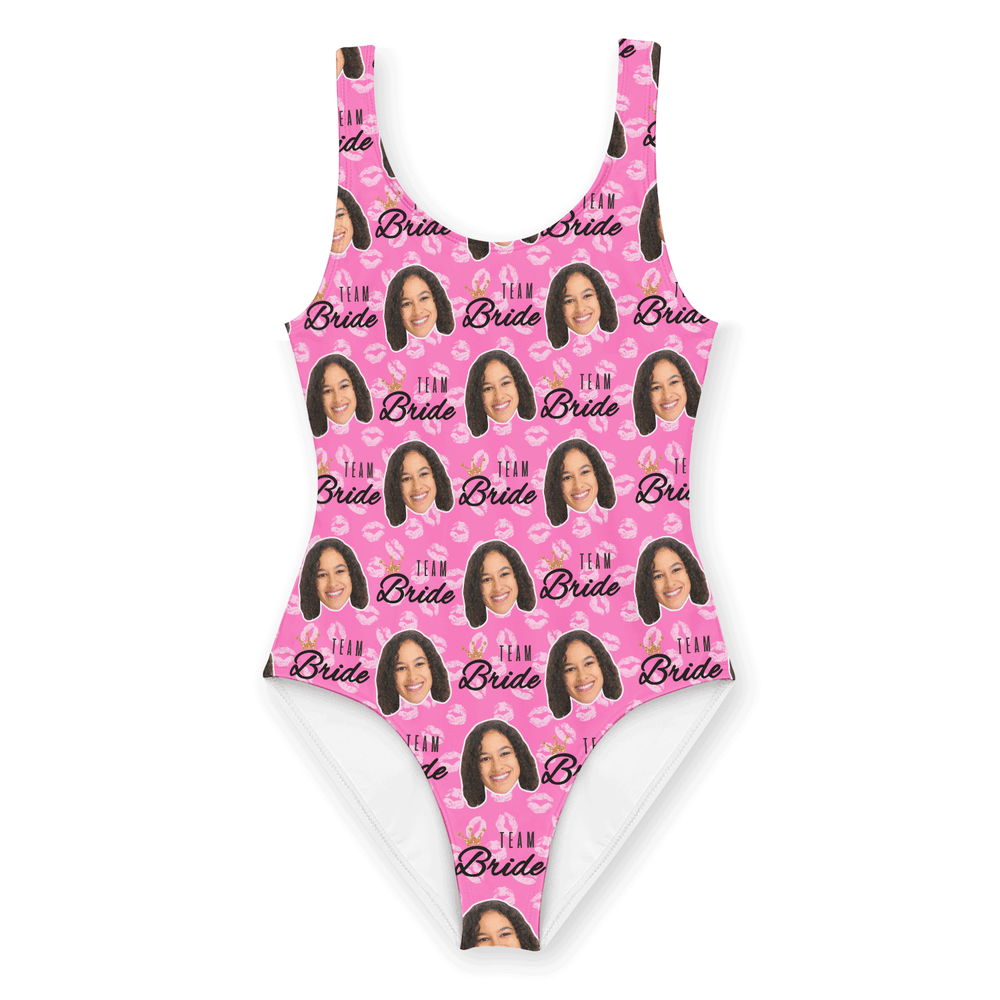 Team Bride Swimsuit - Personalised Swimming Costume