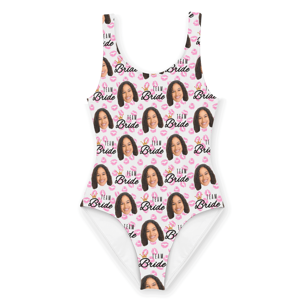 Team Bride Swimsuit - Personalised Swimming Costume